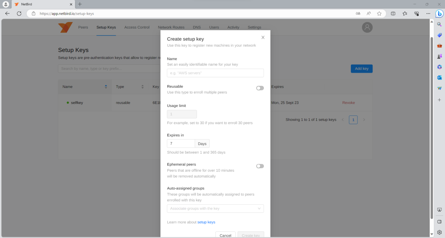 使用基于Wireguard内核态的Netbird进行组网 - 老E的博客