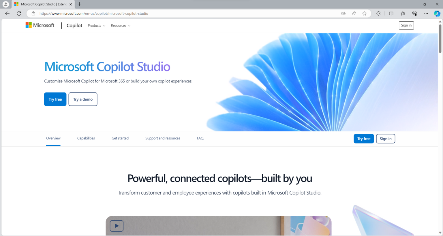 Microsoft Copilot Studio概要 - 老E的博客
