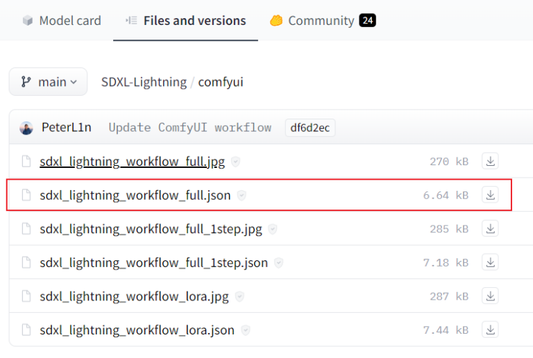ComfyUI平台下应用字节SDXL-Lightning 模型 - 老E的博客
