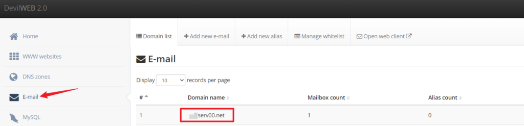 5分钟使用Serv00部署企业邮箱及应用 - 老E的博客